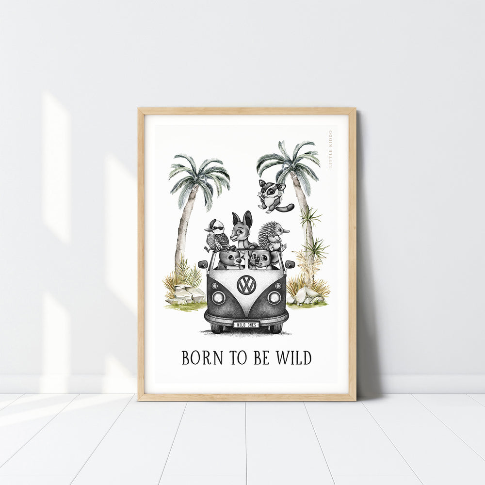 Nursery Prints & Kids Wall Art - Australian Artist Little Kiddo